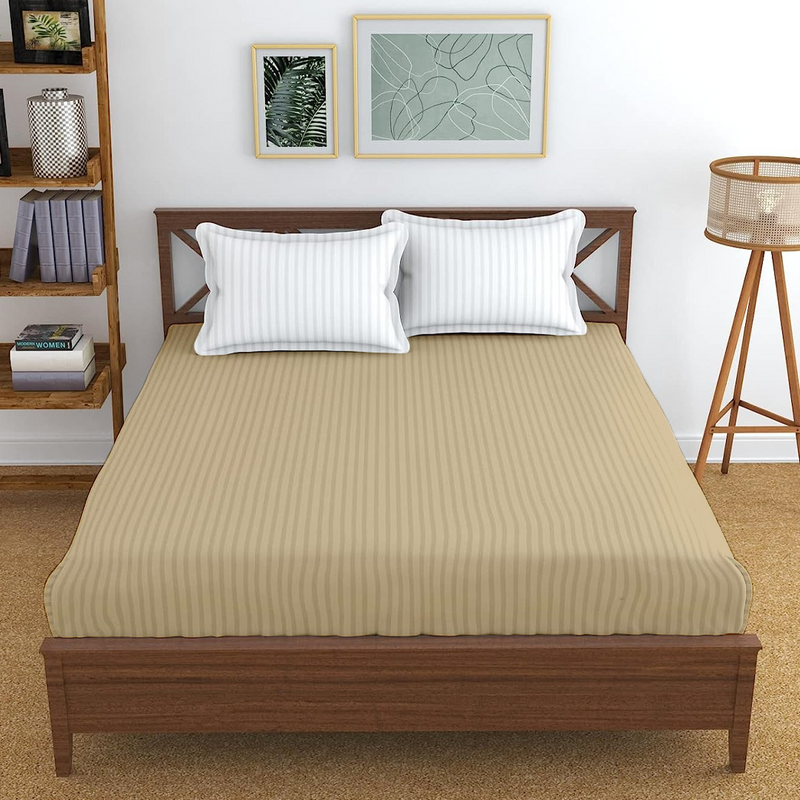 Stripe Fitted Sheets - Stay on bedding