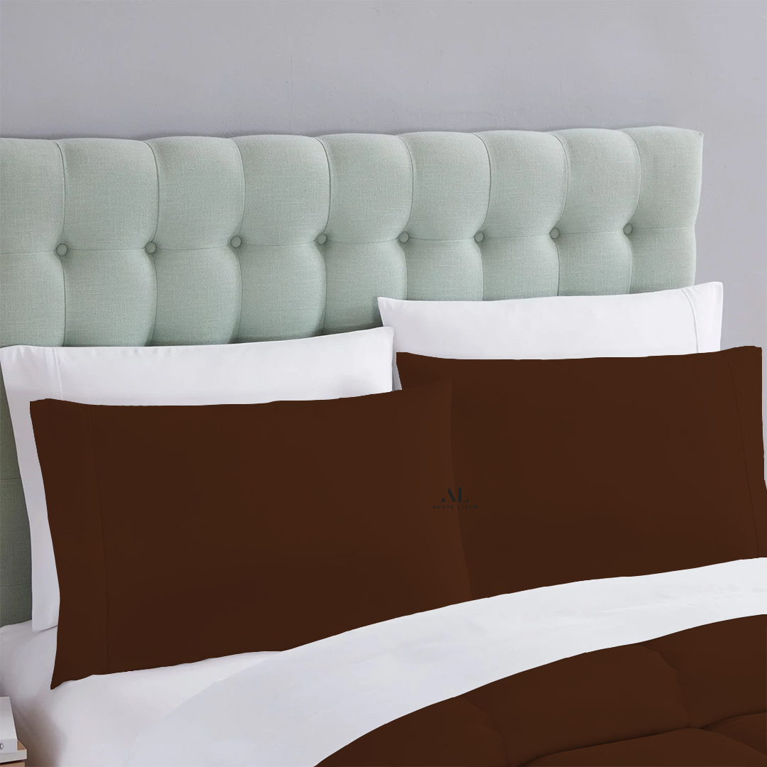 Chocolate Comforter Sets - AanyaLinen