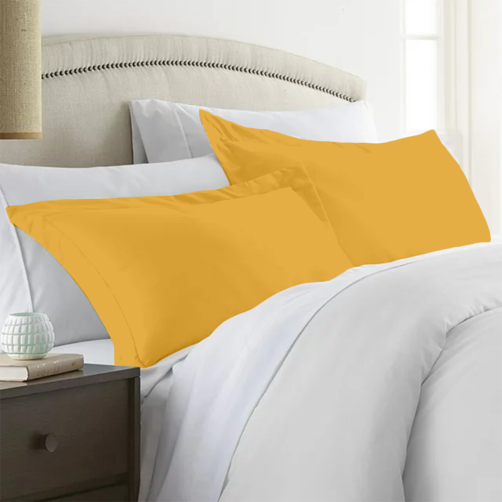 Solid Pillow Shams | Available In All Color & Sizes