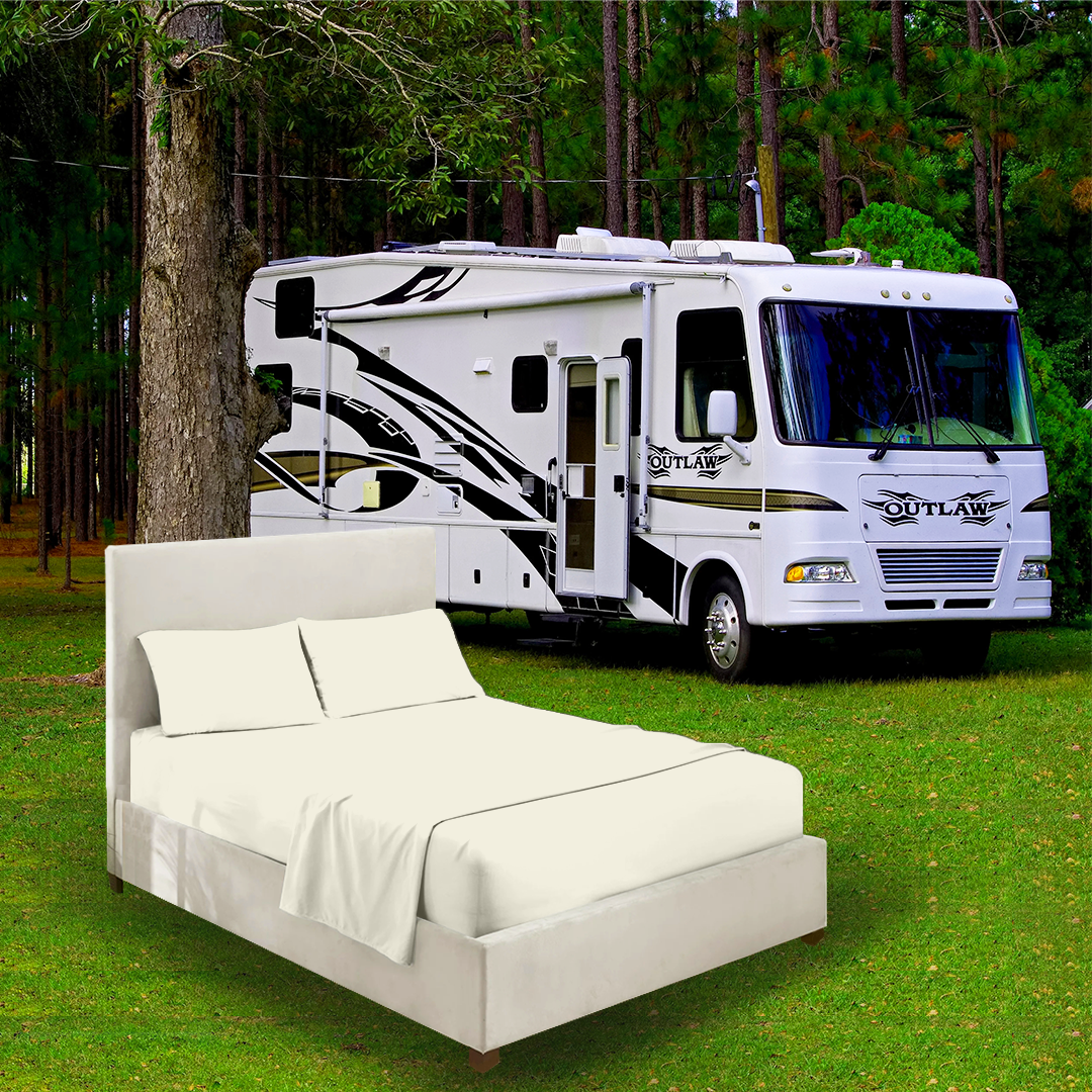 Ivory RV Sheet Set | RV Camper Sheets