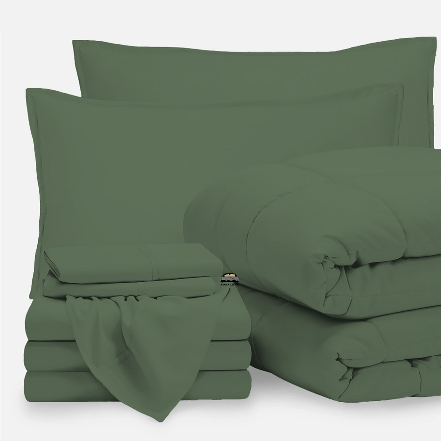 Moss Bed in a Bag - AanyaLinen