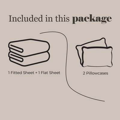 Ivory Sheet Set | King, Queen, Full