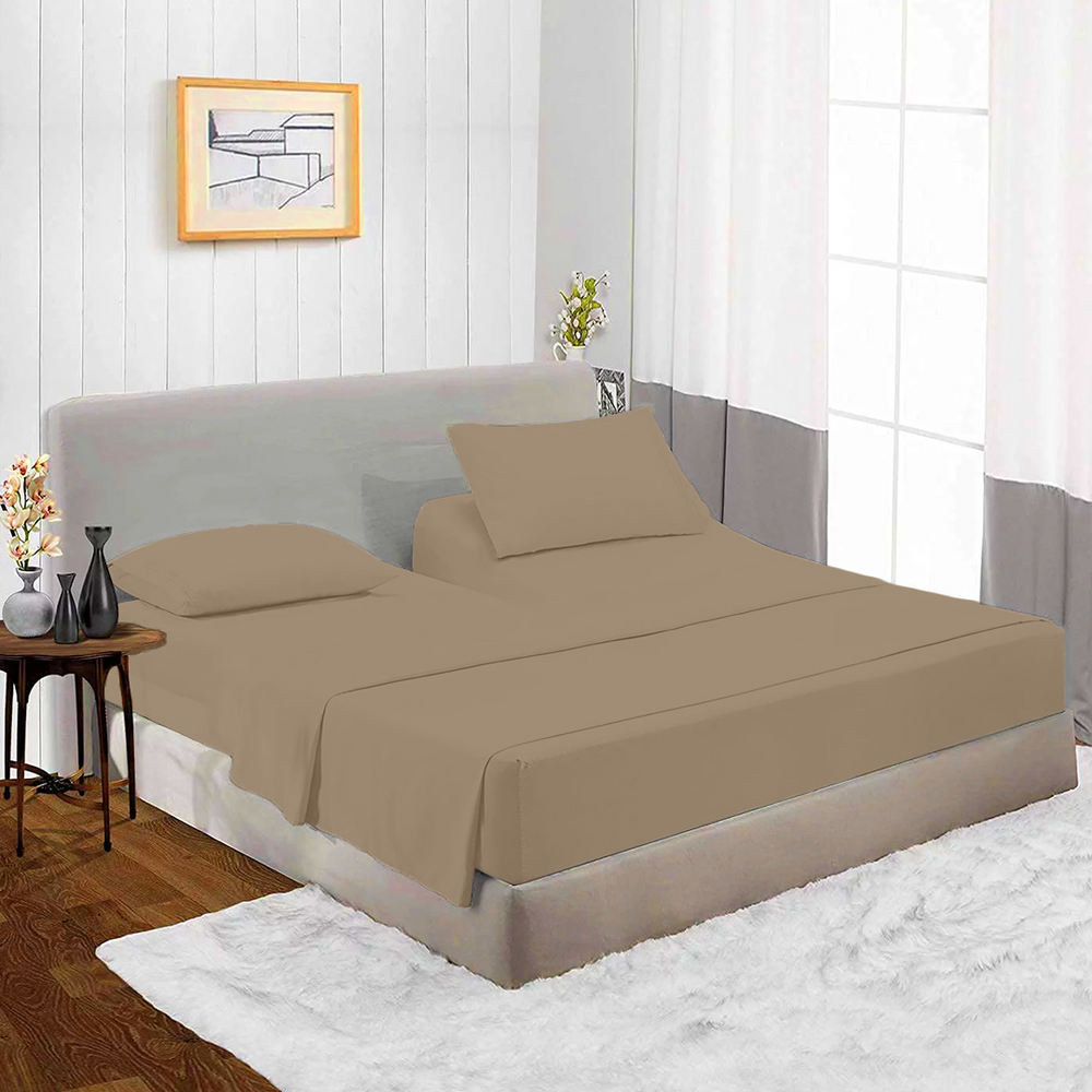 Top Split Sheet Set 400 TC King, Queen