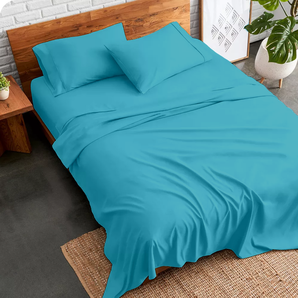 Turquoise Sheet set 300 TC cotton