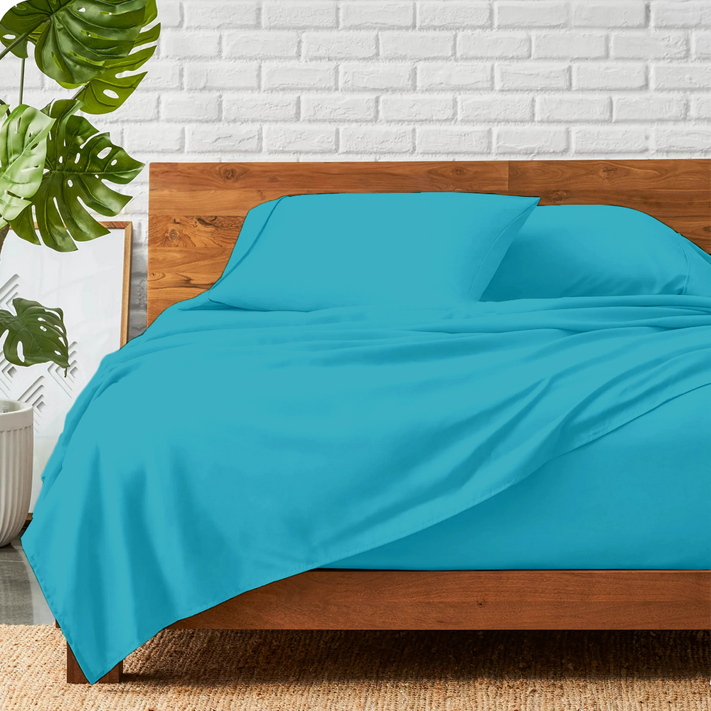 Turquoise Sheet set 300 TC cotton