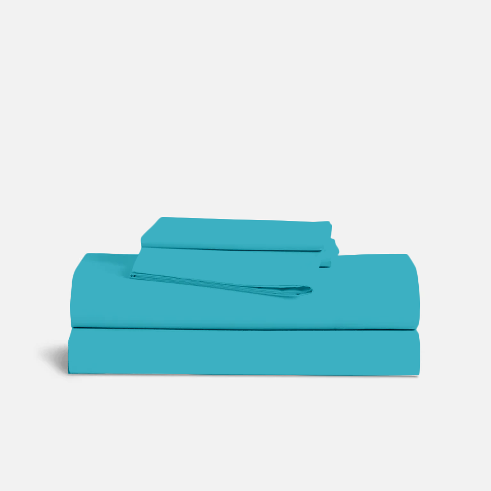 Turquoise Sheet set 300 TC cotton