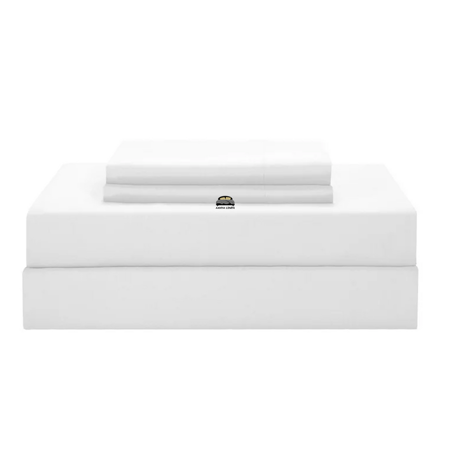 White Bedding in a Bag | King, queen, full size - AanyaLinen