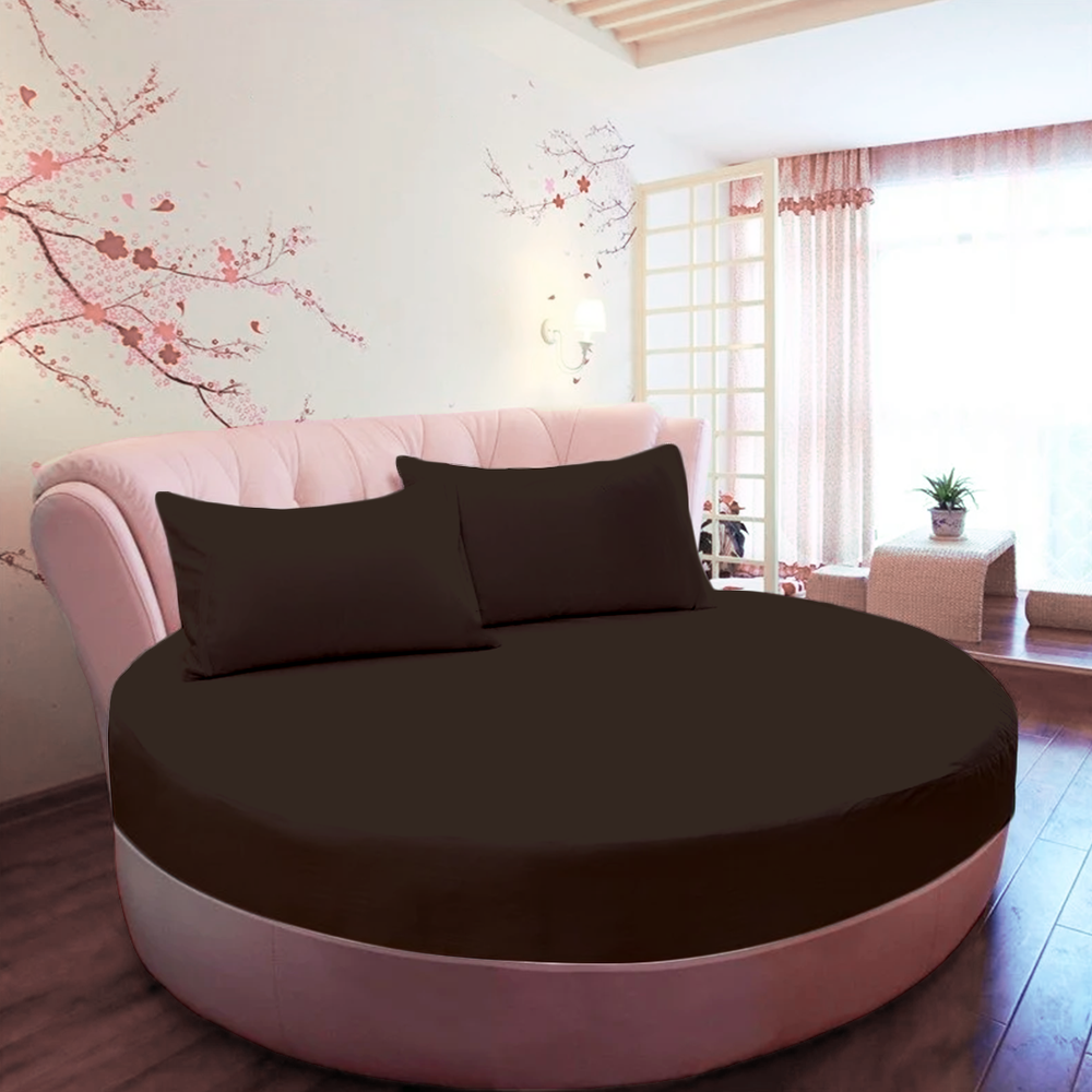 Round Sheet with Pillowcase On Flat 10% OFF