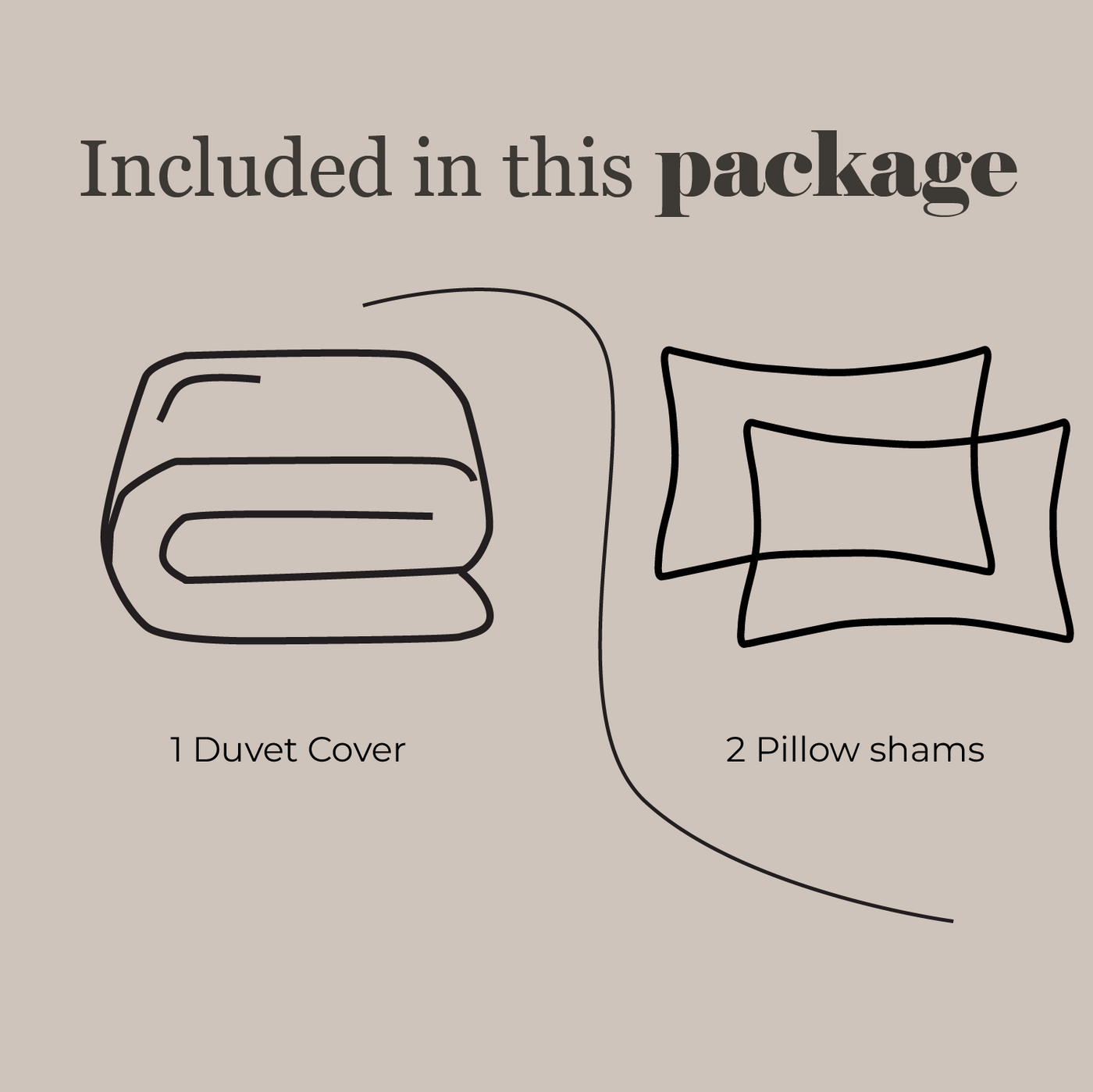 Light Grey Duvet Cover Set