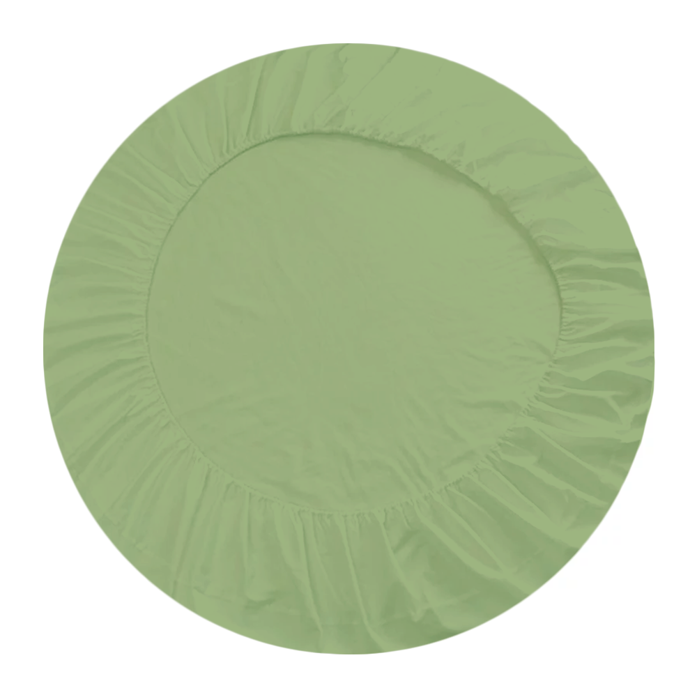 Round Bed Fitted Sheet 300/400 TC Cotton